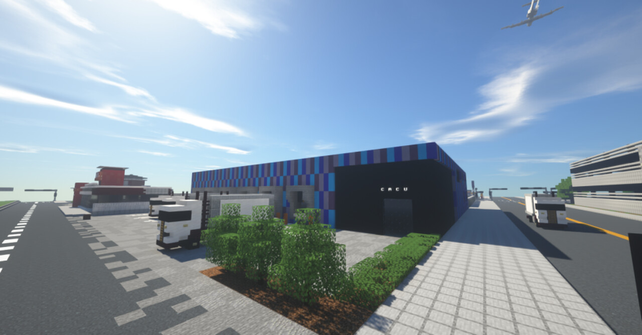 Dealership and Warehouse (Alhutopian Project) Minecraft Map