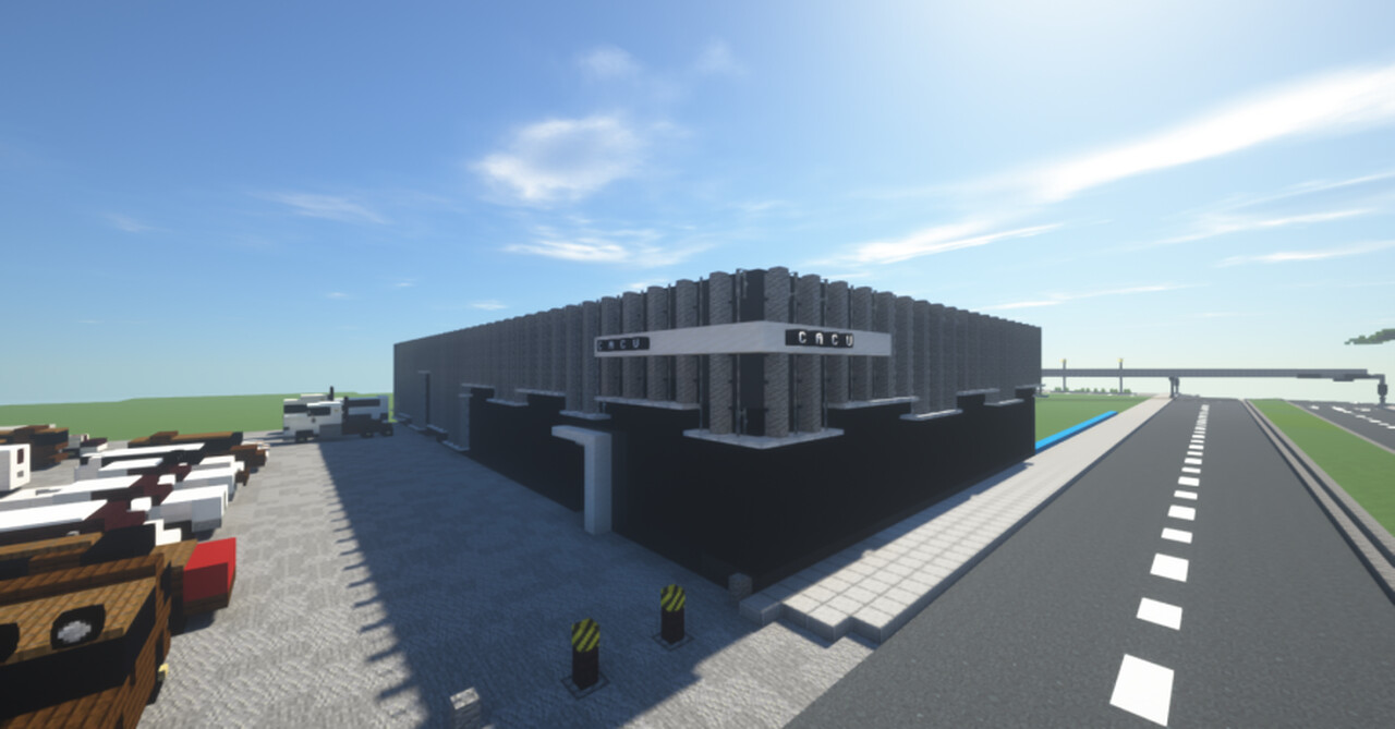 Dealership and Warehouse (Alhutopian Project) Minecraft Map