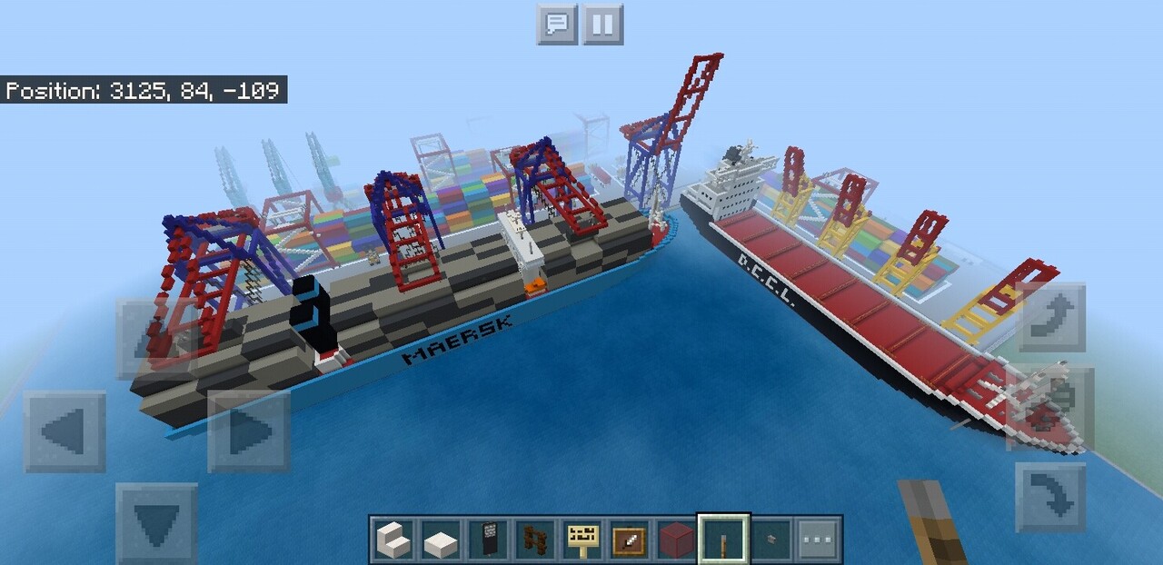 Cargo port Minecraft Map
