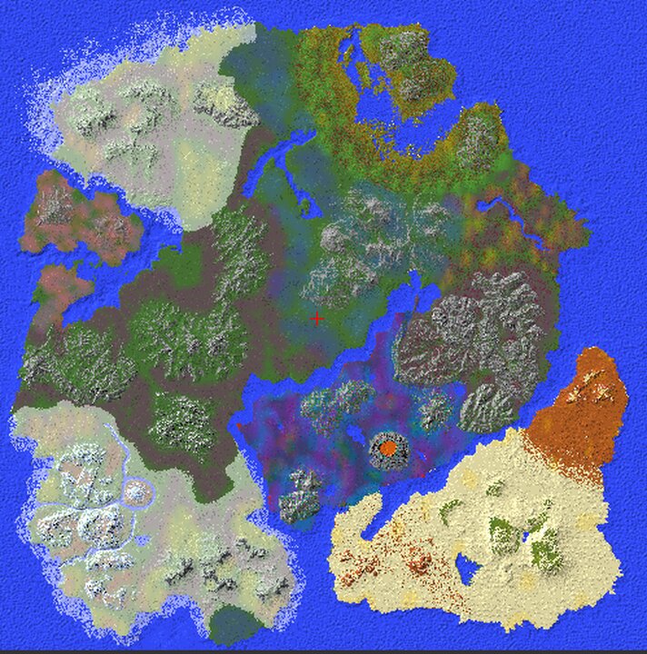 World of Conquest Sea2 map Minecraft Map