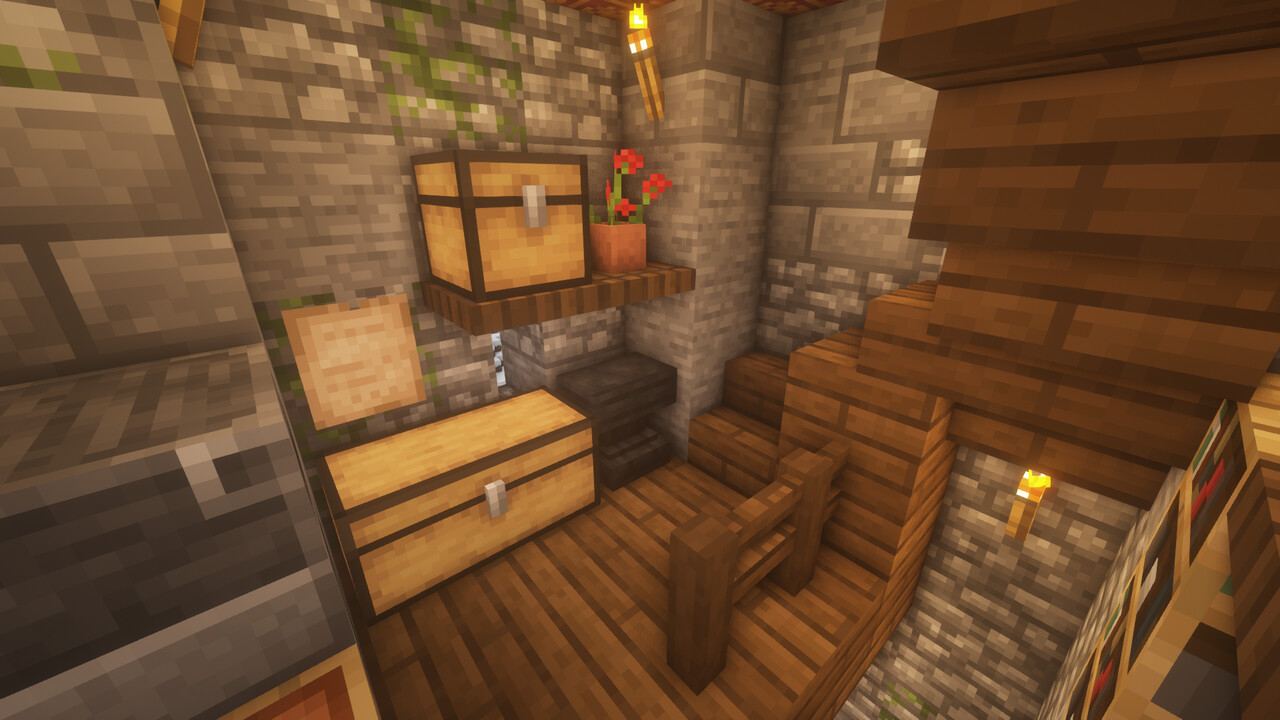 Old tower on the edge Minecraft Map