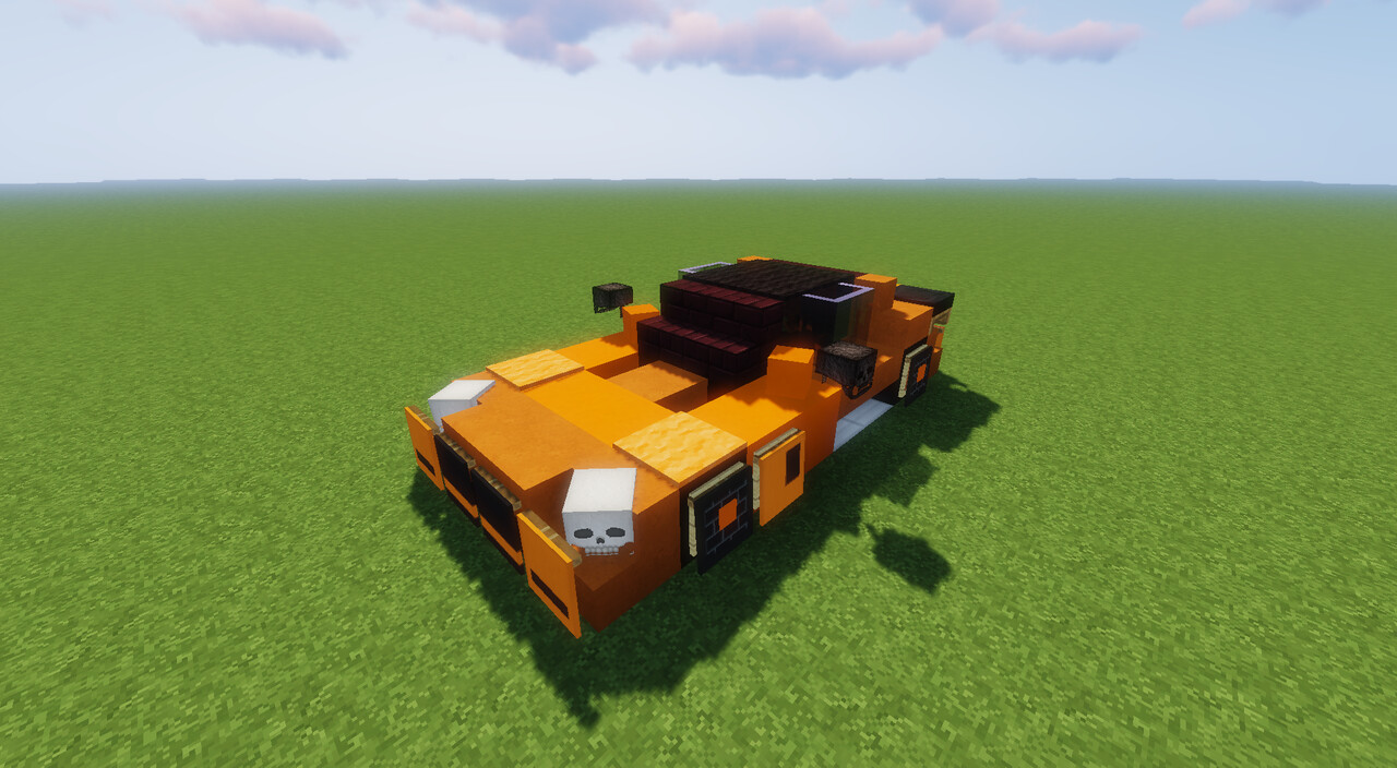 Mercedes Amg GT GTR (Orange) 🟧 Minecraft Map