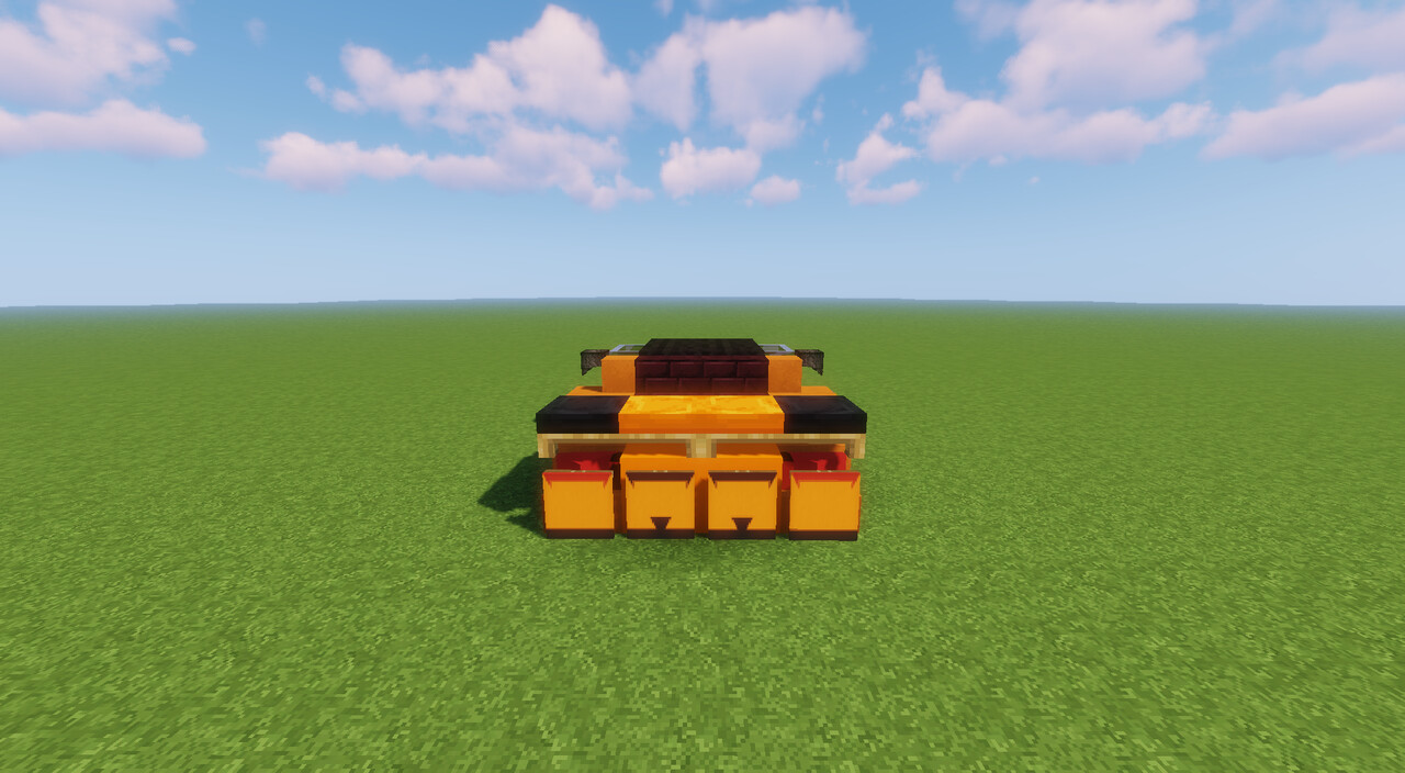 Mercedes Amg GT GTR (Orange) 🟧 Minecraft Map