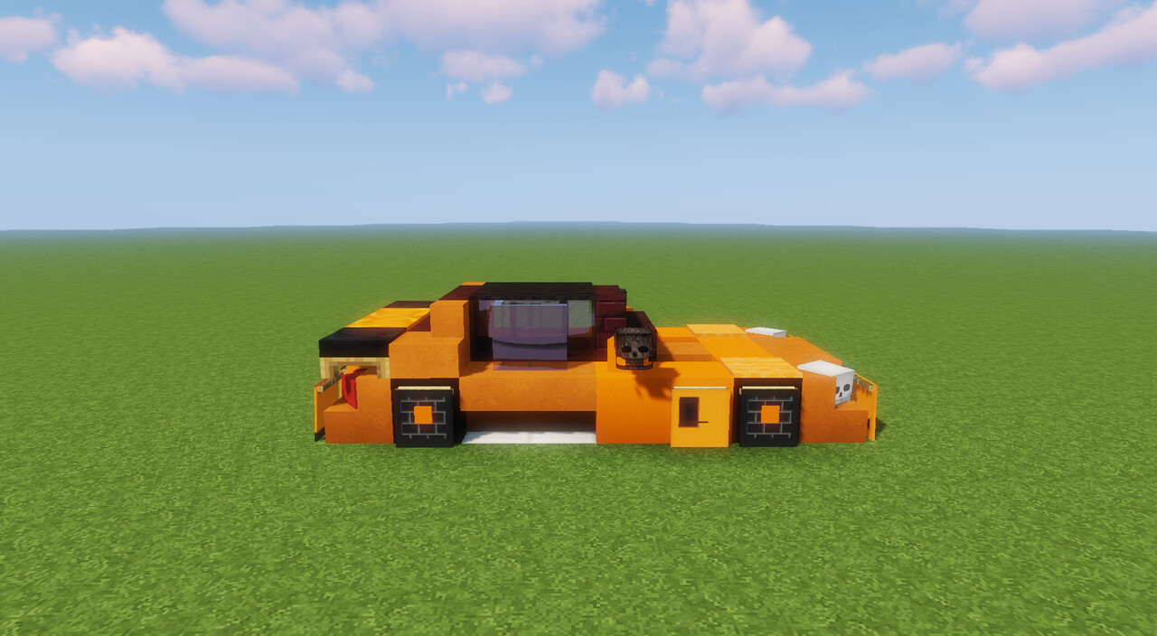 Mercedes Amg GT GTR (Orange) 🟧 Minecraft Map