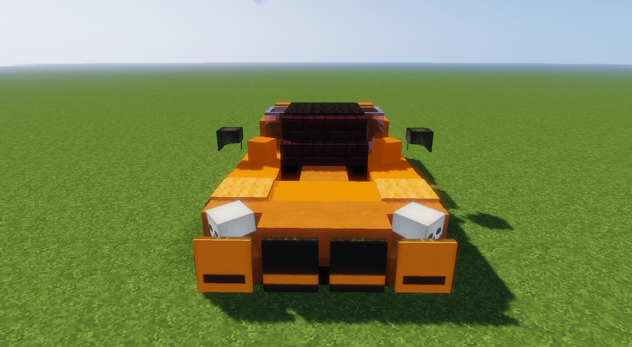 Mercedes Amg GT GTR (Orange) 🟧 Minecraft Map