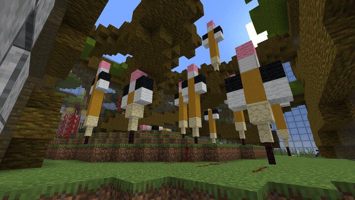 "Can I borrow a Pencil" Minecraft Map