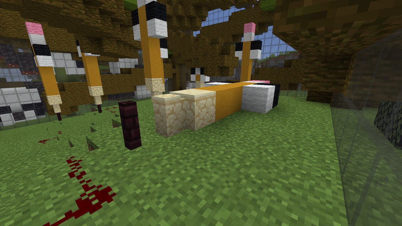 "Can I borrow a Pencil" Minecraft Map