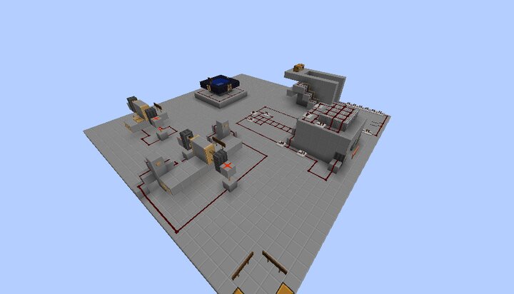 Simple redstone machine Minecraft Map