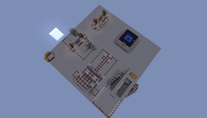 Simple redstone machine Minecraft Map