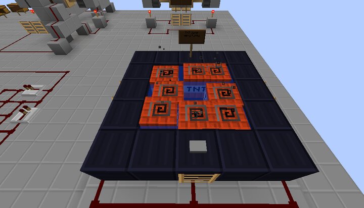 Simple redstone machine Minecraft Map