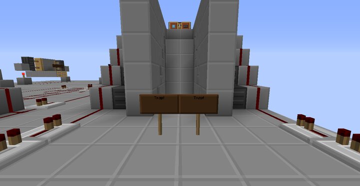 Simple redstone machine Minecraft Map