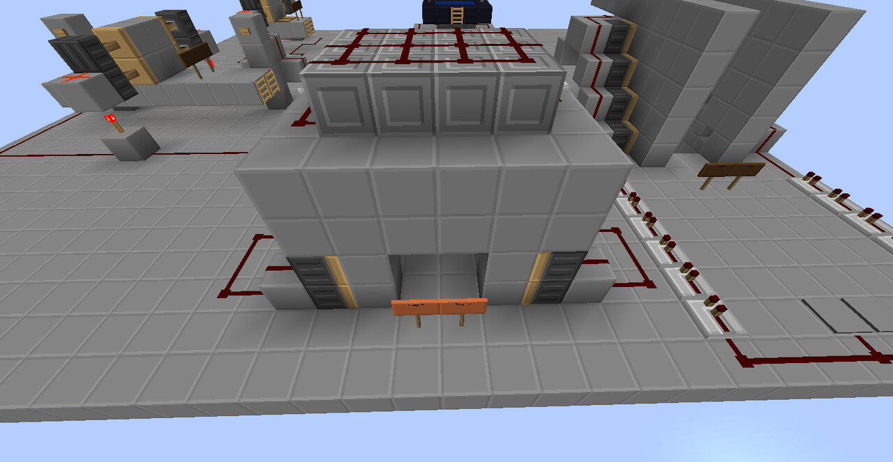 Simple redstone machine Minecraft Map