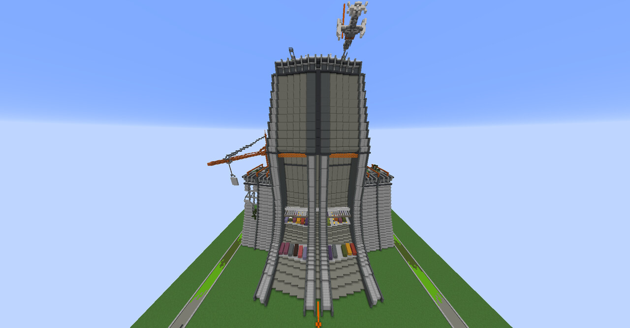 Destiny 1 Tower Minecraft Map