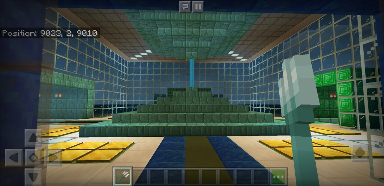 underwater server hub template Minecraft Map