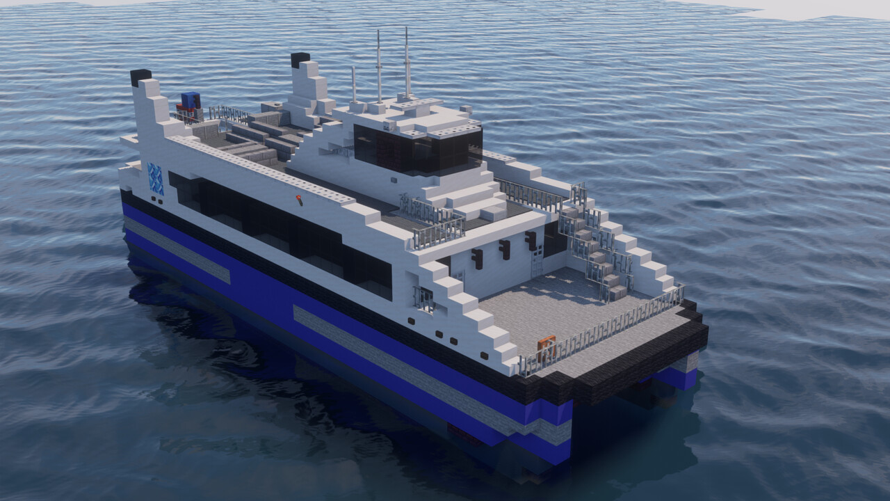 NYC Ferry Boat Minecraft Map