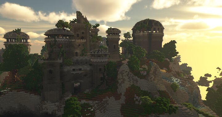 Ruined Castle Minecraft Map