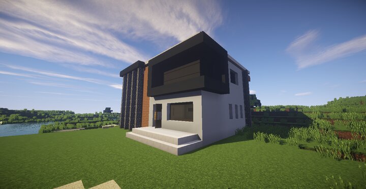 Modern House (March Project Ep2) Minecraft Map