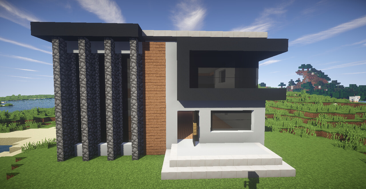 Modern House (March Project Ep2) Minecraft Map