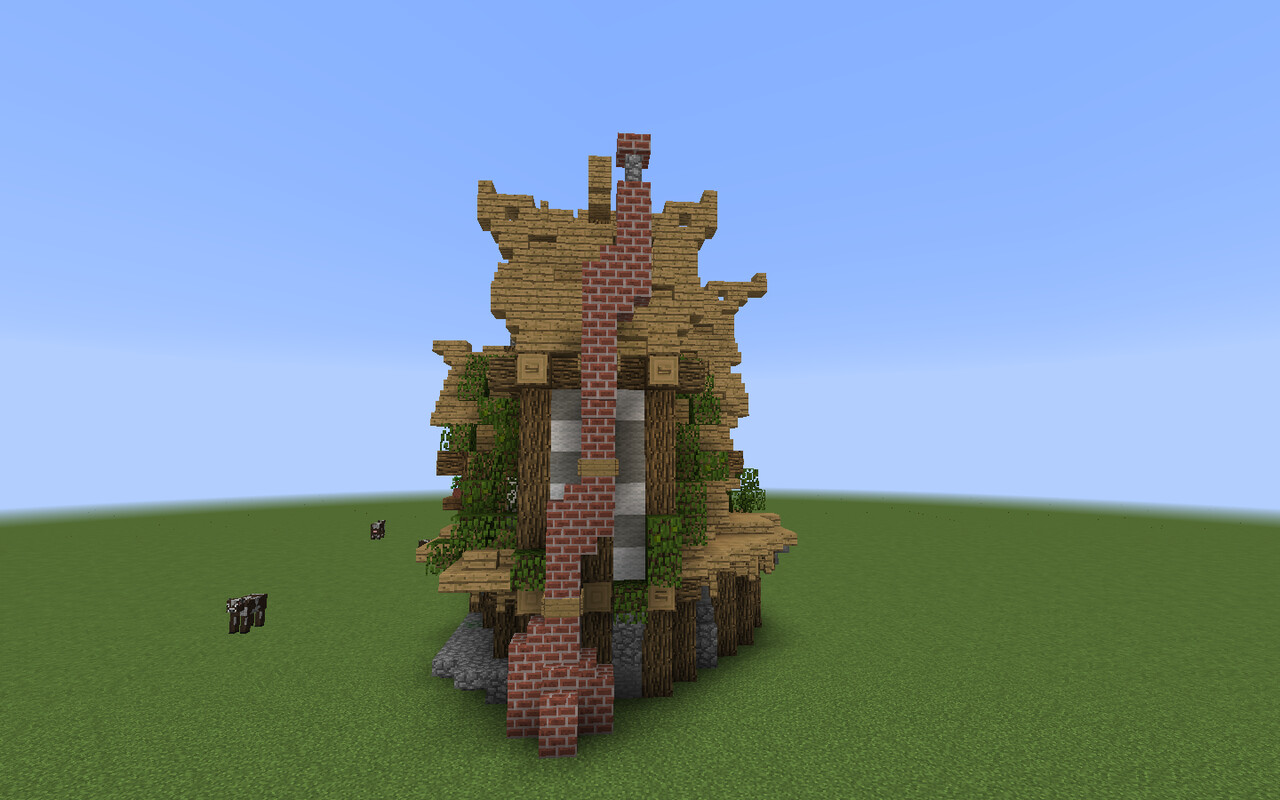 Medieval Fantasy Farm House Minecraft Map