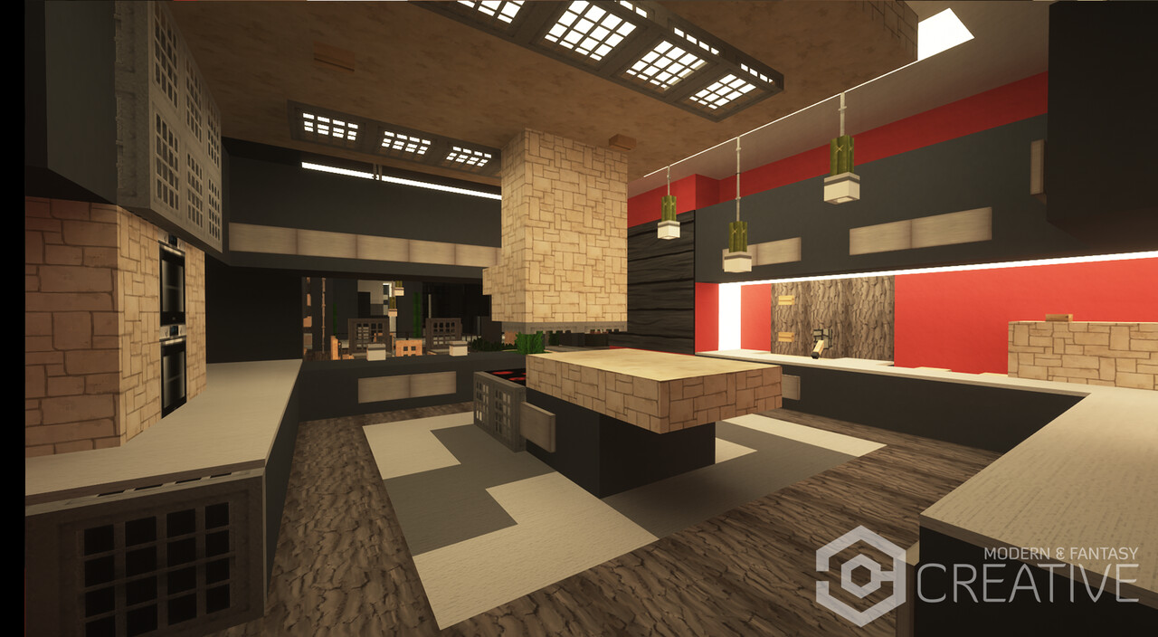 Modern Cliffside Villa | with interiors + download | MFC | edited ...