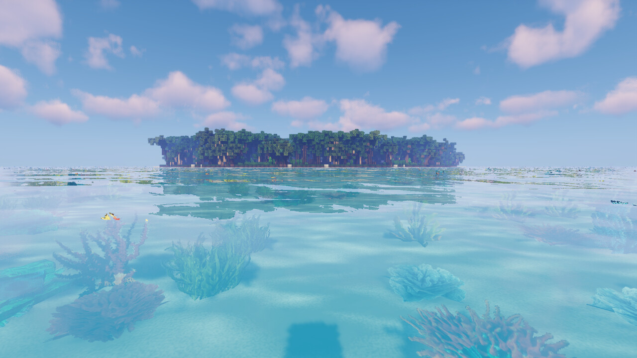 Vula Atoll - Realistic/Custom terrain Minecraft Map
