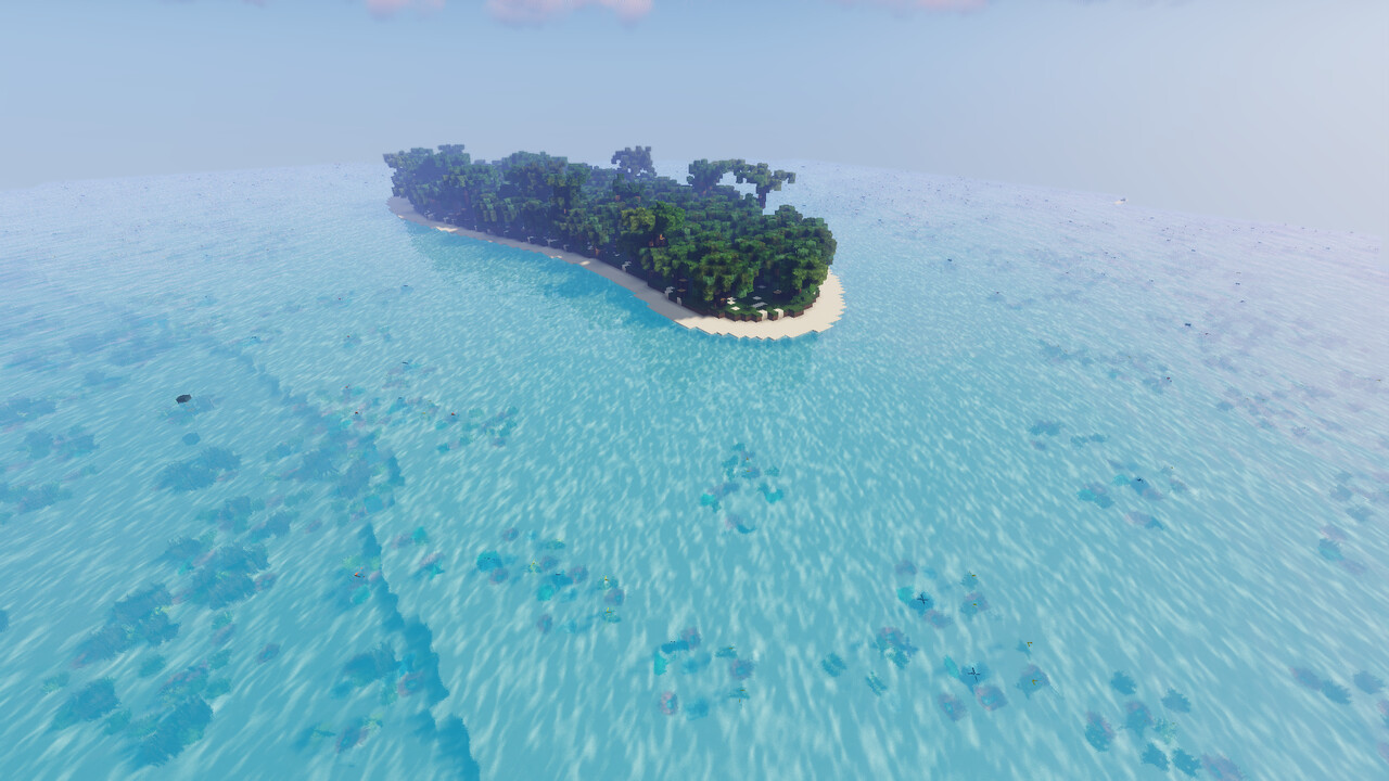 Vula Atoll - Realistic/Custom terrain Minecraft Map