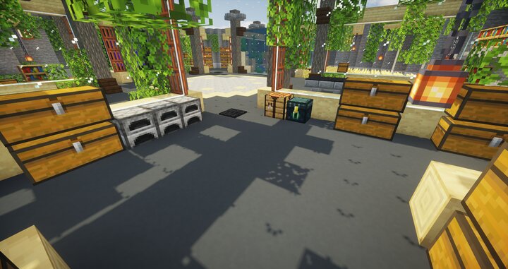 Underground Base Minecraft Map