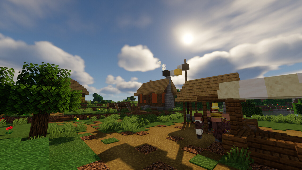 Small Medieval Village Minecraft Map