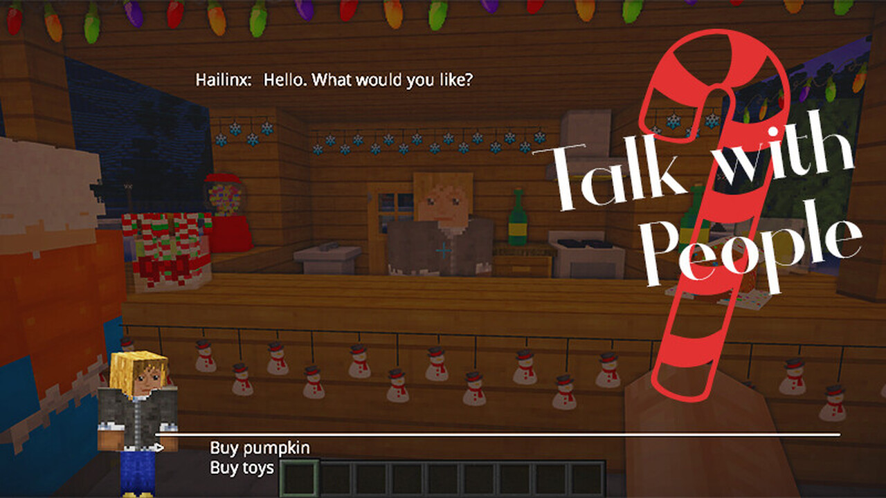 A Christmas Story - Help Santa - RPG Map Minecraft Map