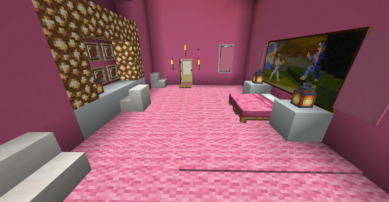Taylor Swift - Lover music video house Minecraft Map