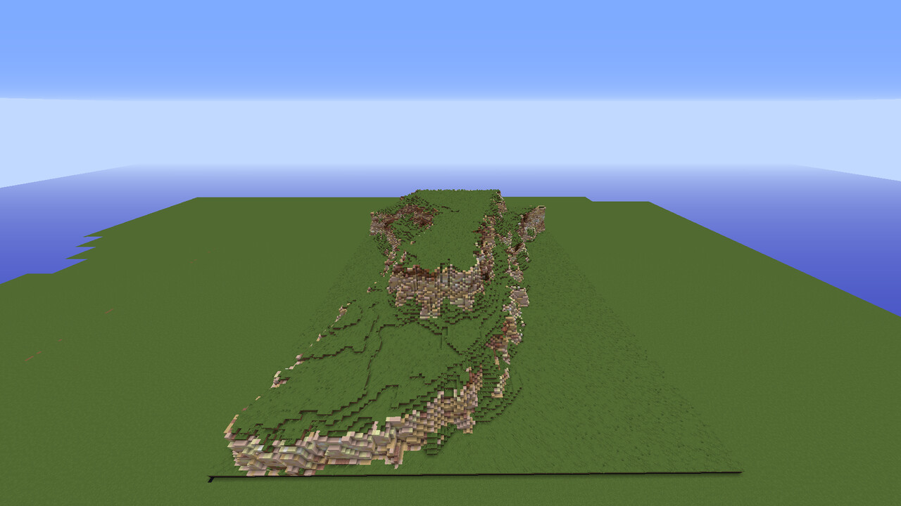 Practice Canyons Minecraft Map
