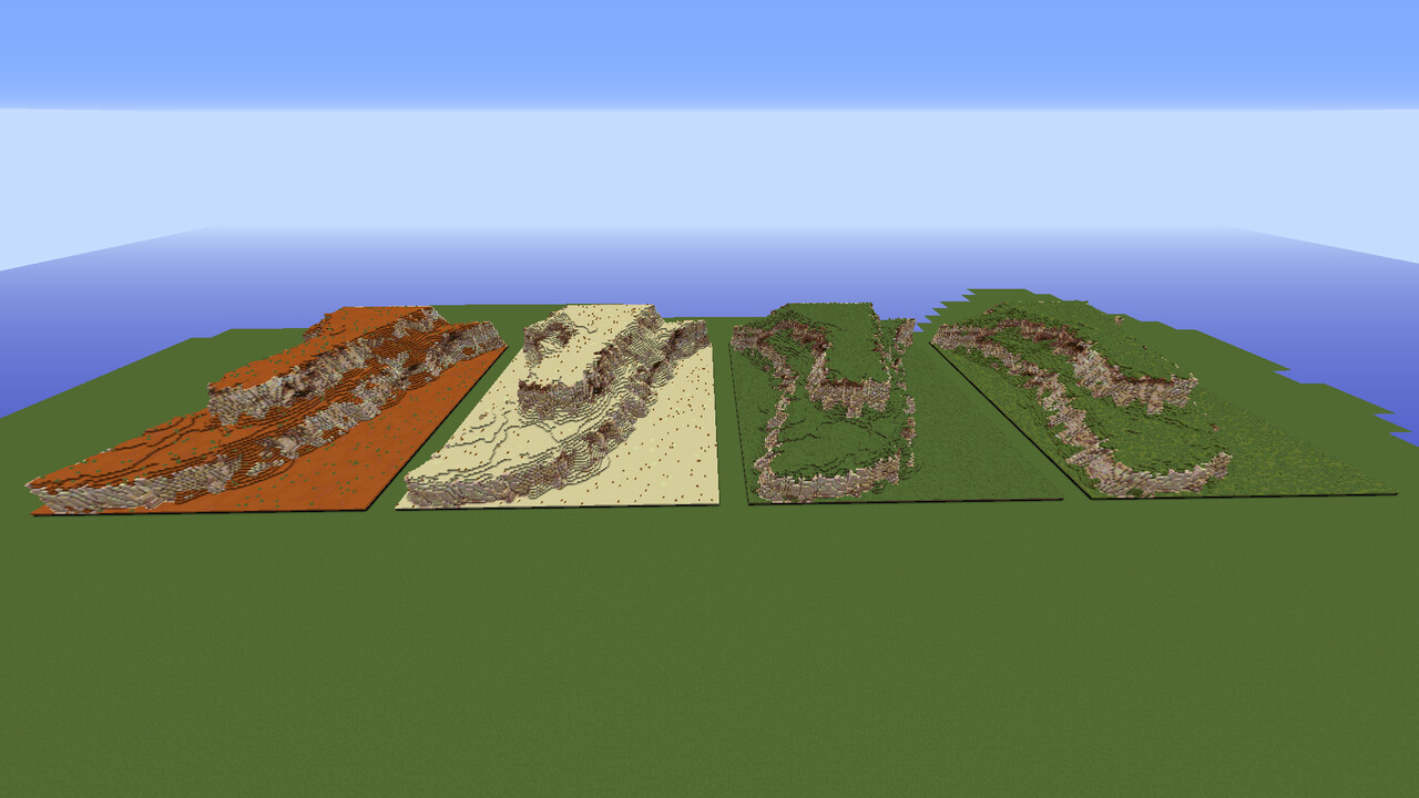Practice Canyons Minecraft Map