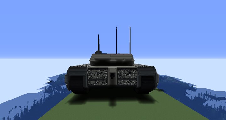 Tank Futuristic Minecraft Map