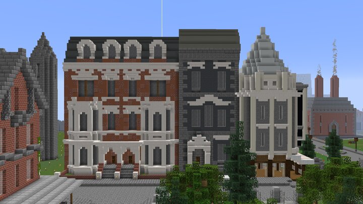 Victorian City (19th Century) - Survival (Victoria) Minecraft Map