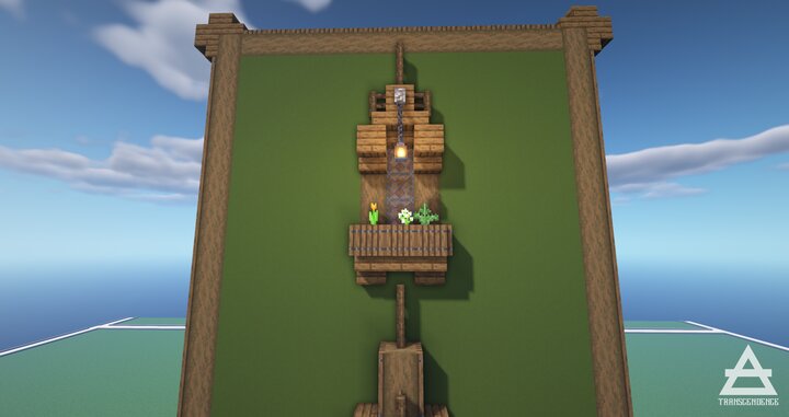 Ornate Wooden Window Designs Minecraft Map