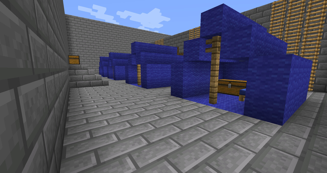 Red VS Blue Capture The Flag (2-8 Players) Minecraft Map