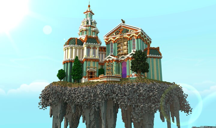 Aquatic Palace Minecraft Map