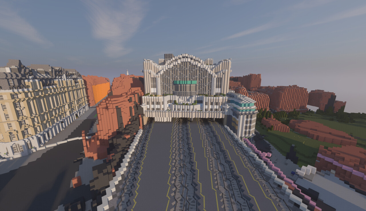 London Charing Cross Station (1:1 London Project) Minecraft Map