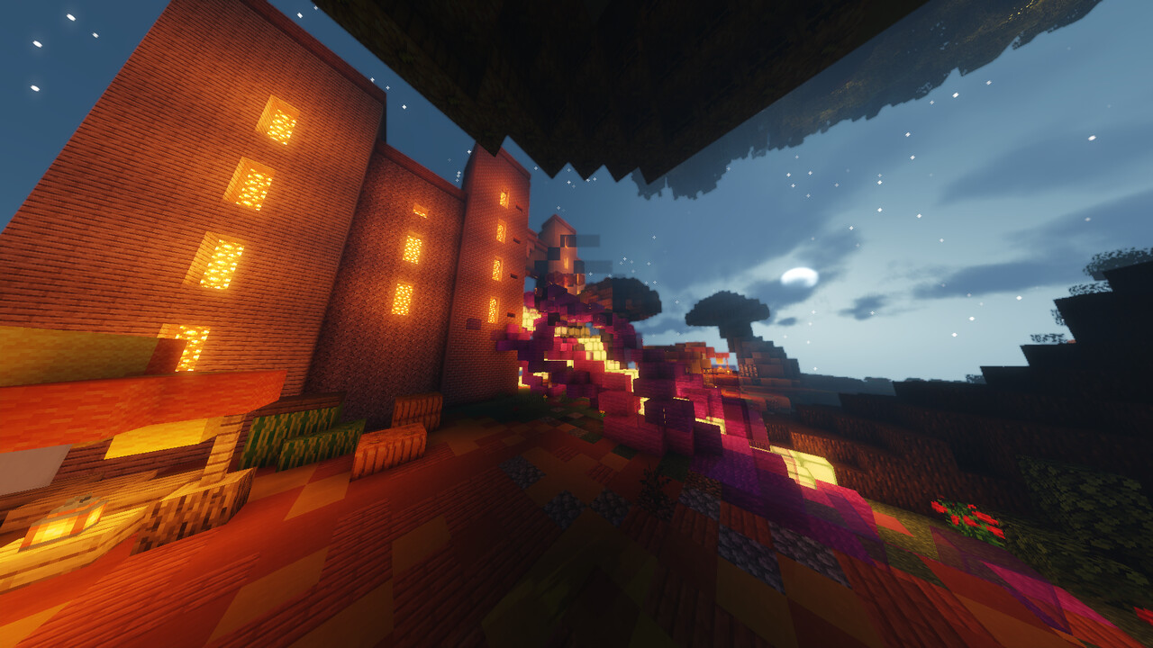 The World | Floating island build Minecraft Map