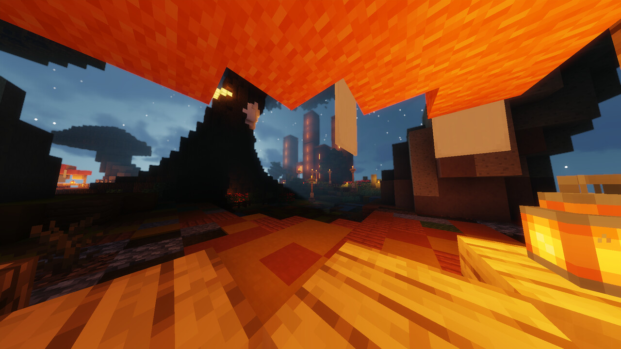 The World | Floating island build Minecraft Map