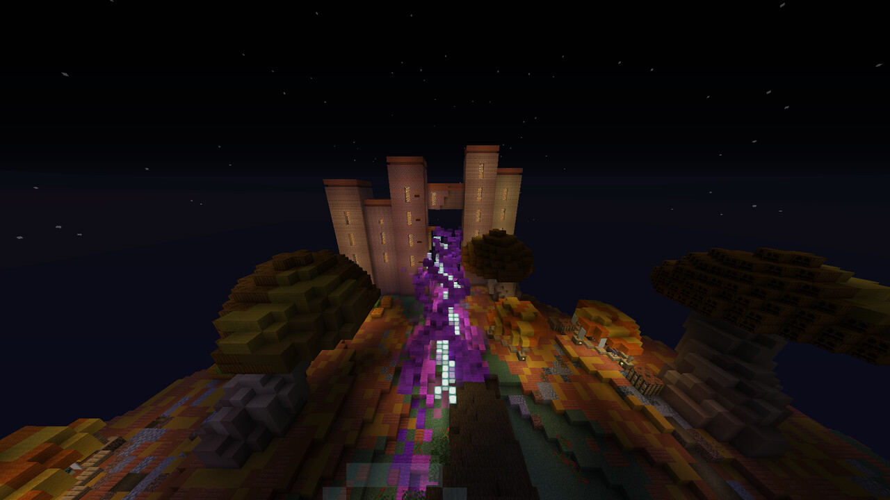 The World | Floating island build Minecraft Map