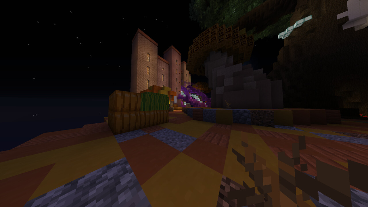 The World | Floating island build Minecraft Map