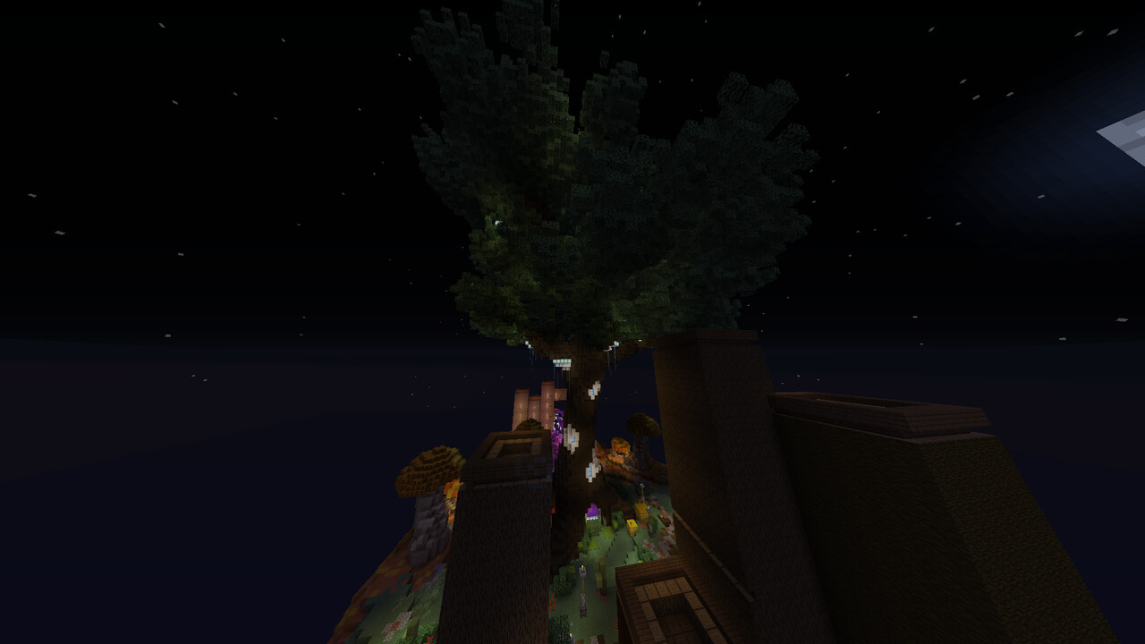 The World | Floating island build Minecraft Map