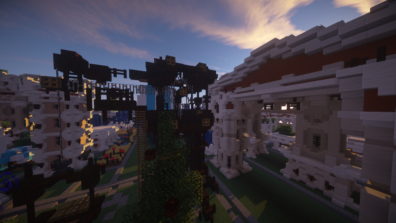 Minecraft EPIC Ancient Greece Map! + Building Bundle DOWNLOAD Minecraft Map