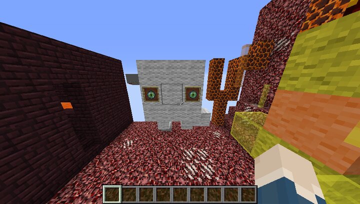 5 levels Minecraft Map
