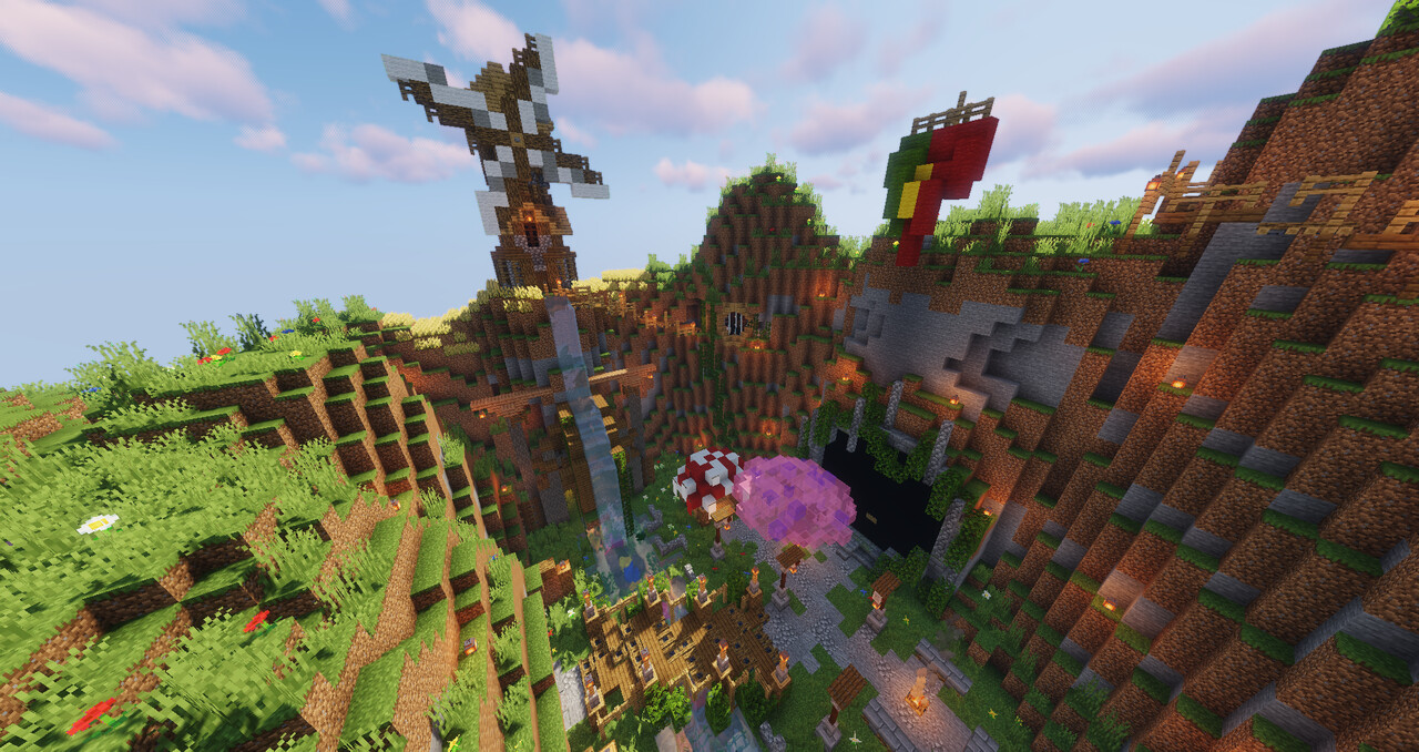 Little Spawn/Hub for you minecraft server Minecraft Map
