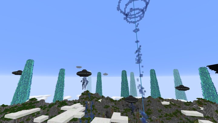 Insane Alien World!!! Minecraft Map
