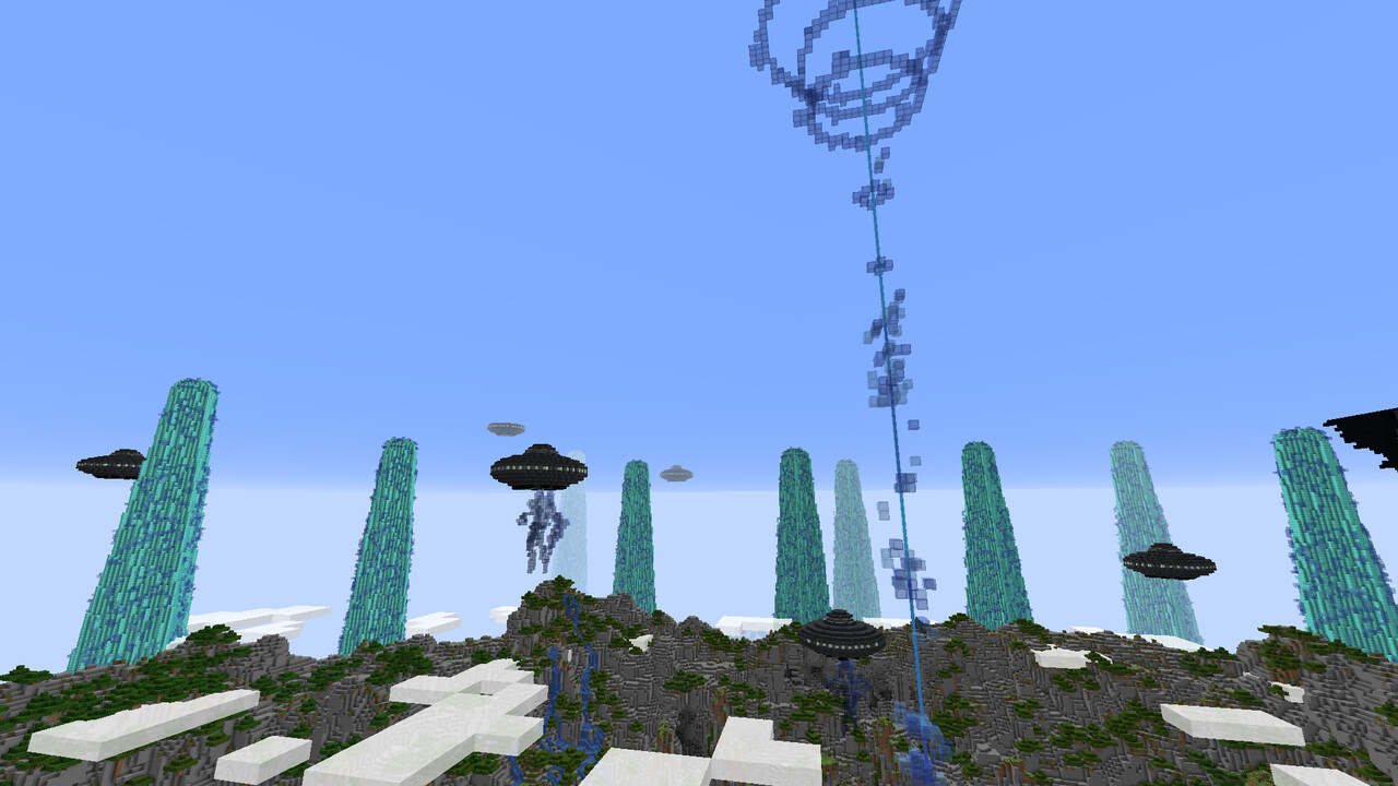 Insane Alien World!!! Minecraft Map