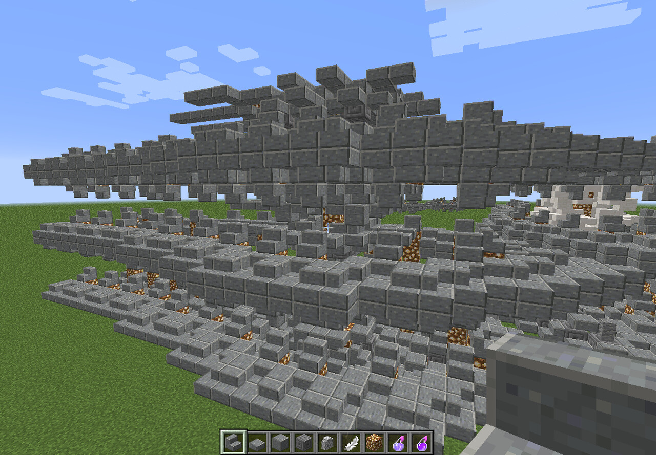 Abstract Stone Architecture Minecraft Map