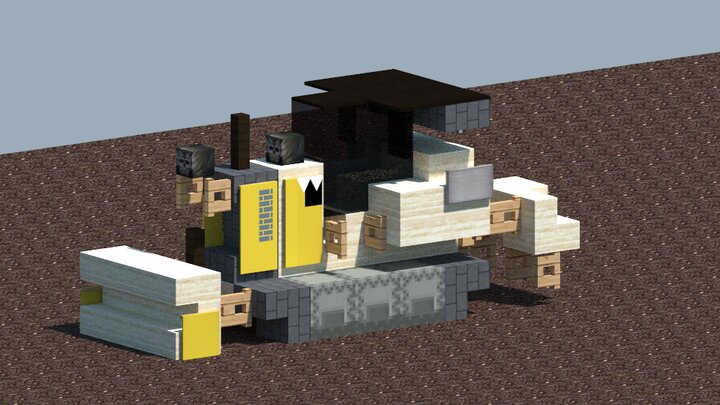 Cat D7e Dozer [With Download] Minecraft Map